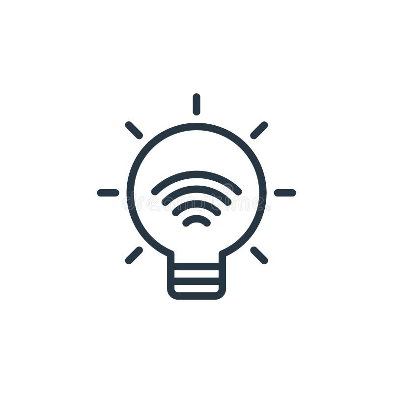 Light Bulb Symbol Smart Home Stock Illustrations – 2,726 Light Bulb ...