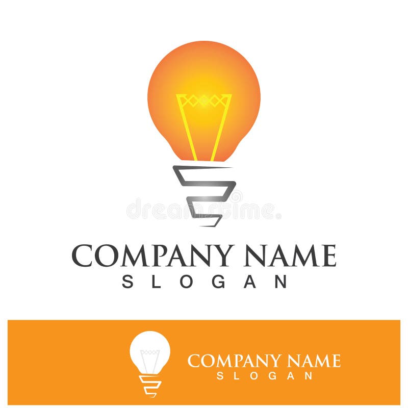 Simple Light Bulb Icon Vector Symbol Illustration Stock Vector ...