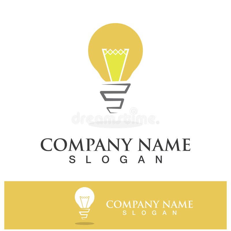 Simple Light Bulb Icon Vector Symbol Illustration Stock Vector ...