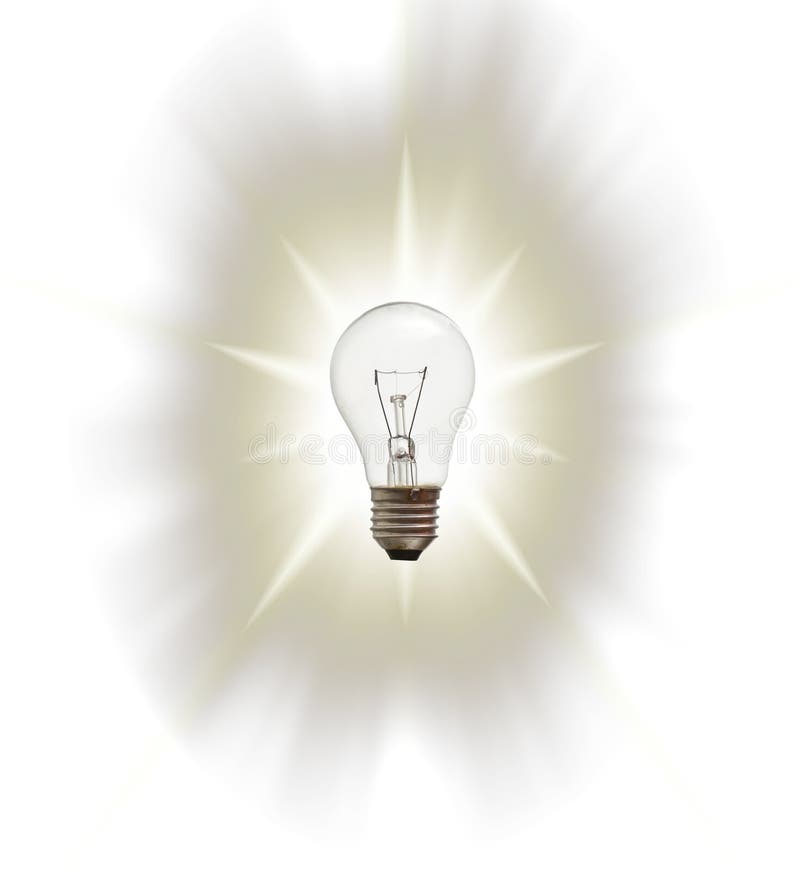 Cross Light Bulb Christian Spiritual Stock Image - Image of crucifix ...