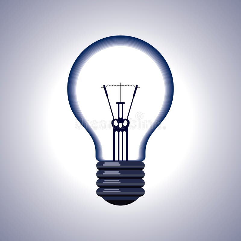 Idea light bulb stock illustration. Illustration of electrical - 31471868