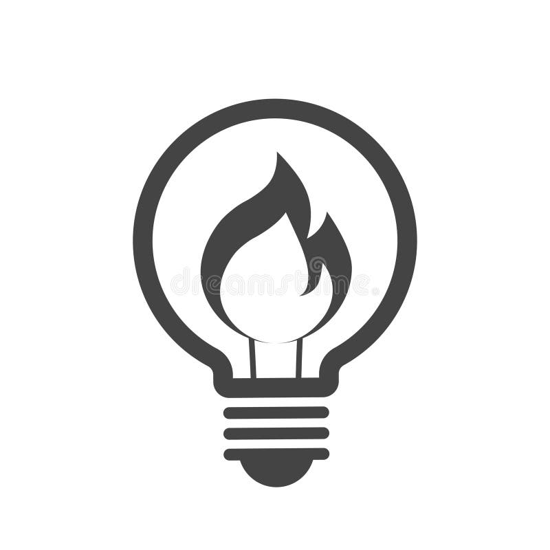 Light Bulb, Idea Concept Icon Isolated. Modern Outline on White ... Light Bulb, Idea Concept Icon Isolated. Modern Outline on White ...