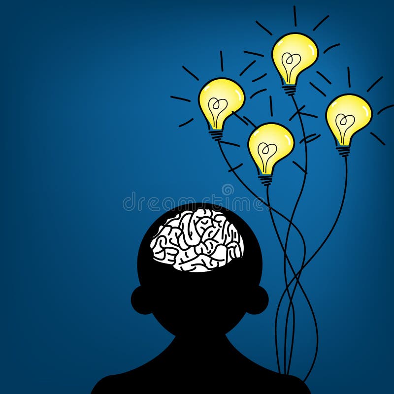 Light bulb idea stock vector. Illustration of electricity - 36243277