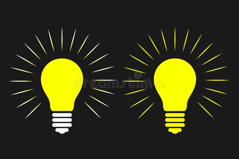 Light Bulb Thinking Stock Illustrations – 67,005 Light Bulb Thinking ...