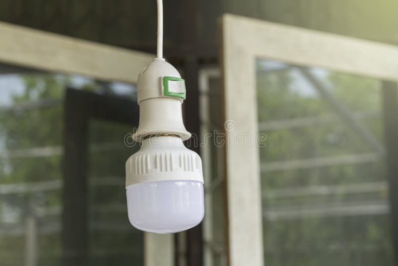 The Light Bulb for Illuminating Working Stock Image - Image of grunge ...