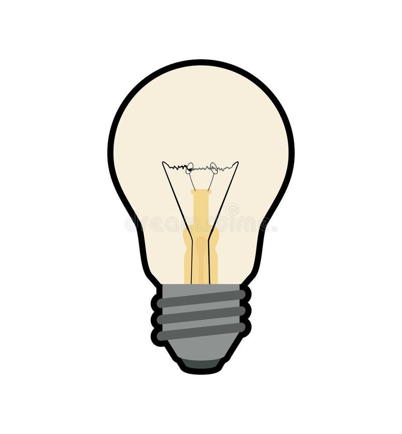 Light Bulb Illumination Energy Power Icon. Vector Graphic Stock Vector ...