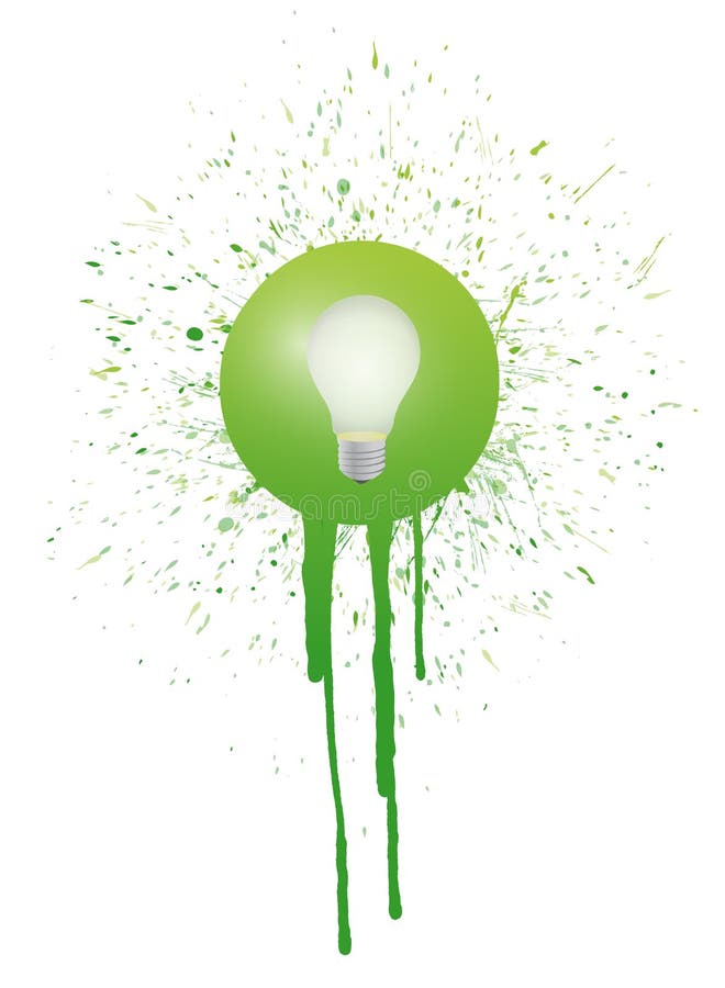 Colorful Lightbulb Paint Splatter Abstract Background Stock Photos ...