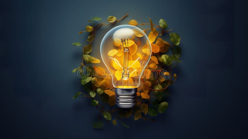 Light Bulb Innovation and Creativity Concept, Electric Lightbulb ...