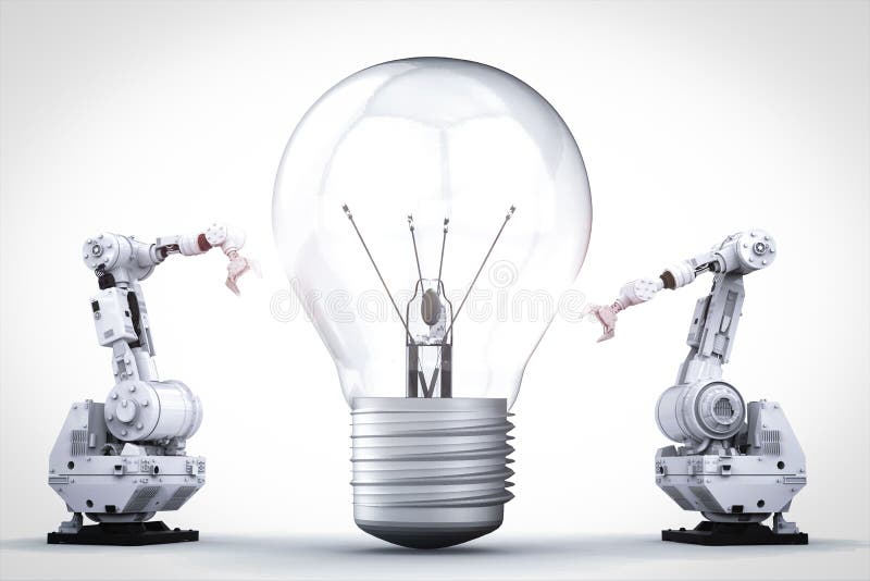 Light bulb invention stock photo. Image of engineering - 76595720