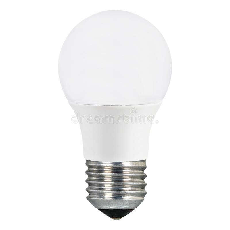 Light bulb isolated stock image. Image of supply, electricity - 126620459
