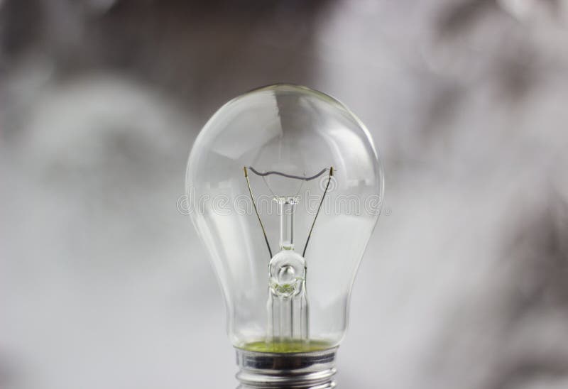 Light Bulb, Isolated, Realistic Photo Image Stock Image - Image of ...