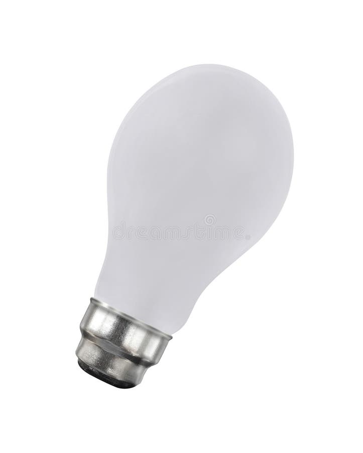 Light bulb, isolated stock image. Image of electricity - 68469225