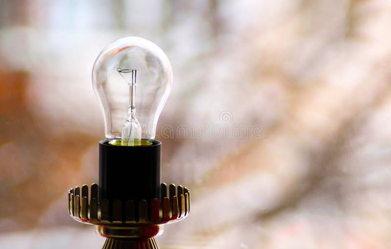 Light Bulb Lamp, Electric Object Stock Image - Image of white, abstract ...