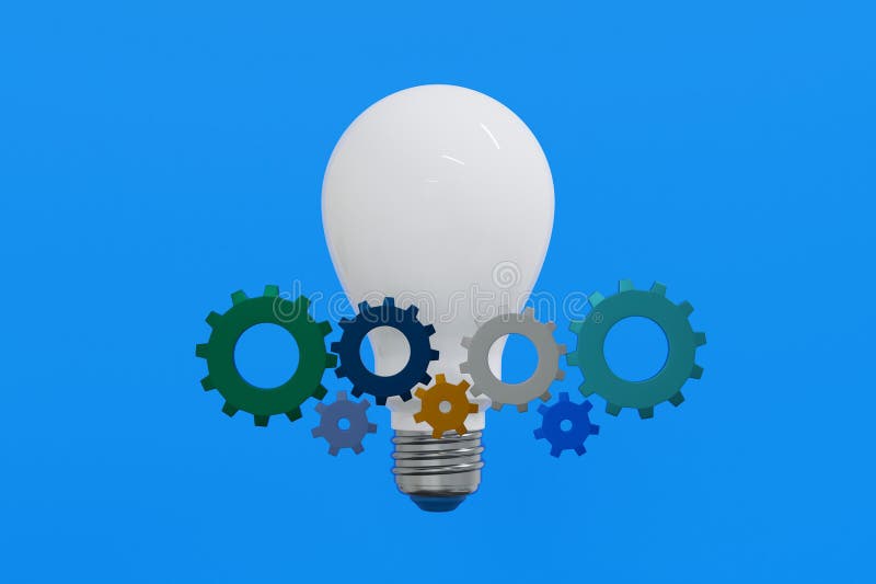 Brain Cog Wheels Bright Idea Stock Illustrations – 15 Brain Cog Wheels ...