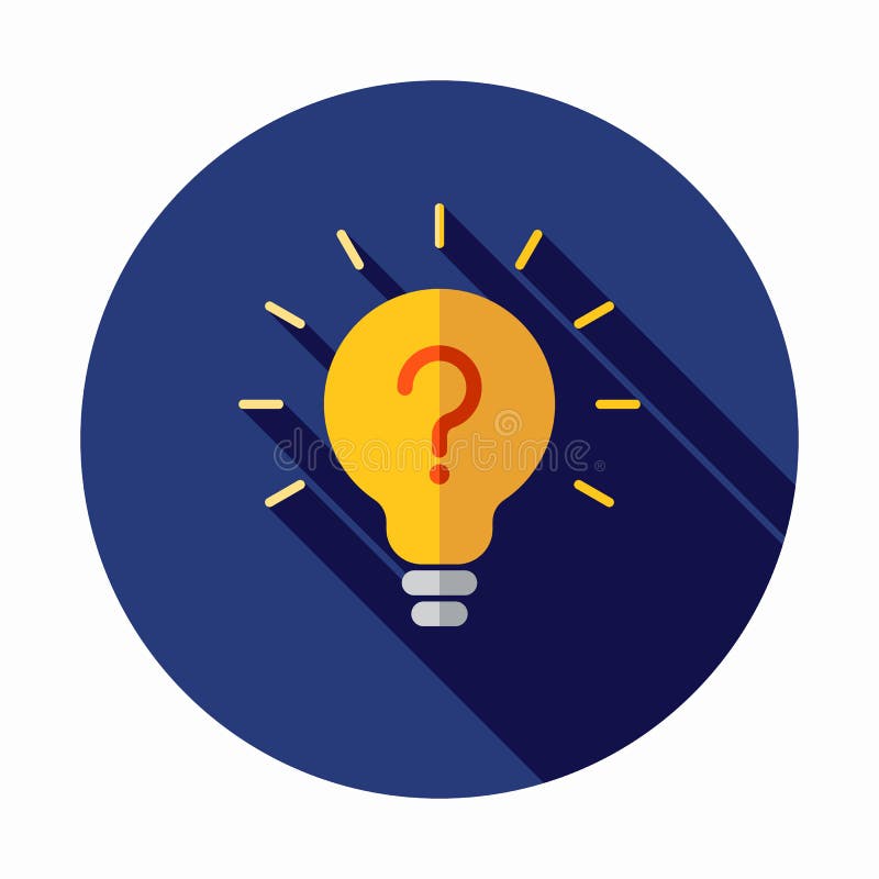Light Bulb Icon, Idea, Solution, Thinking Icon with Information Sign ... Light Bulb Icon, Idea, Solution, Thinking Icon with Information Sign ...