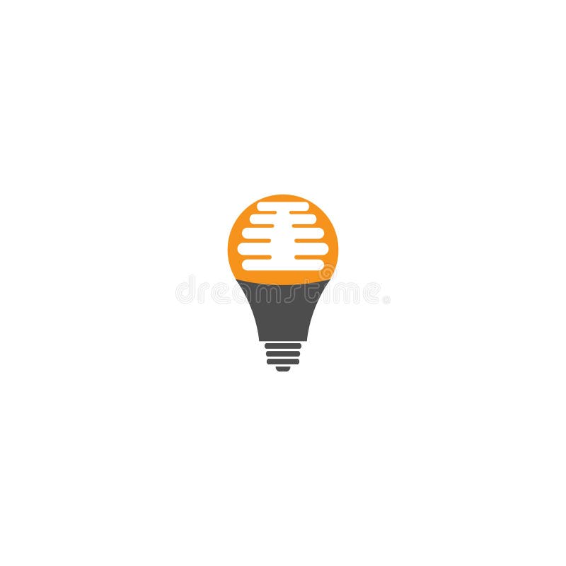 Light Bulb Lamp Idea Logo Icon Stock Vector - Illustration of ...