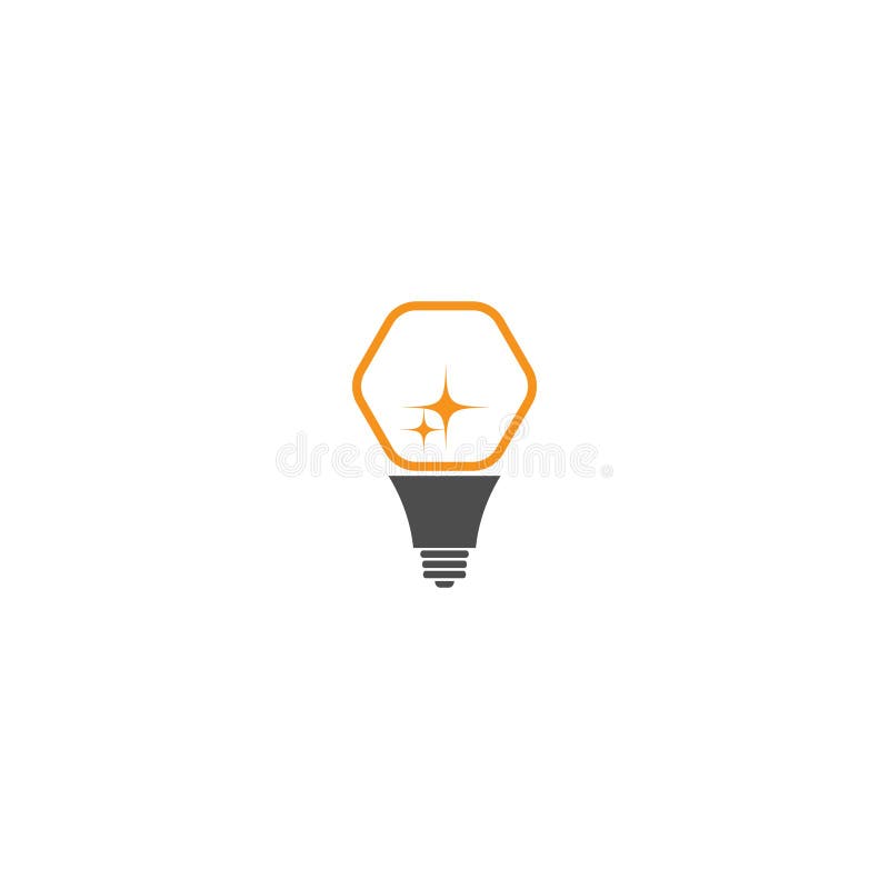 Light Bulb Lamp Idea Logo Icon Stock Vector - Illustration of ...