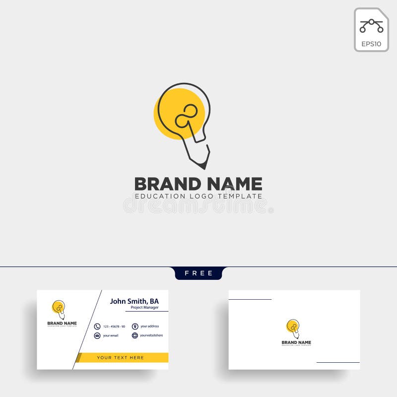 Bulb Learning Icon Vector Flat Stock Vector - Illustration of color ...