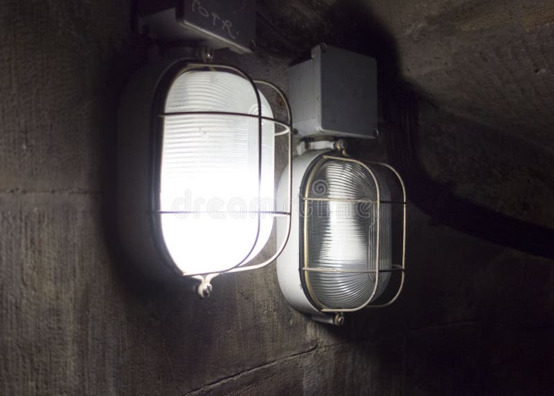 Light Bulb for Lighting in Building Stock Photo - Image of architecture ...