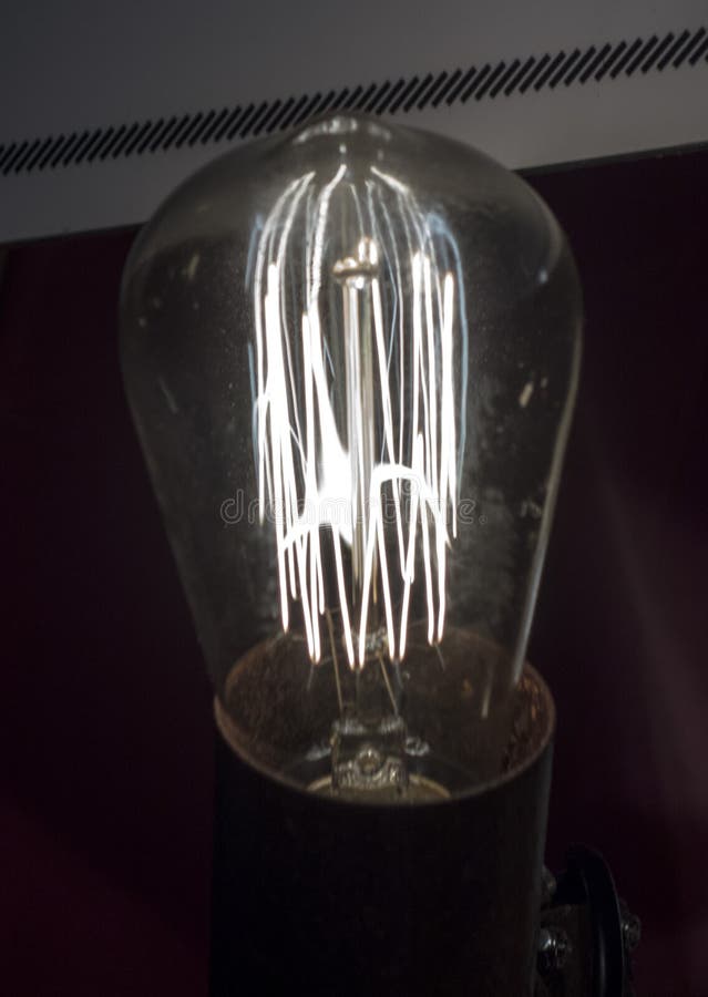 Light Bulb for Lighting in Building Stock Image - Image of artificial ...