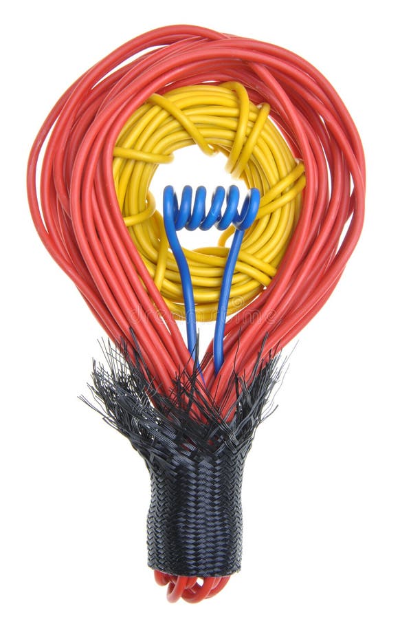 Light Bulb Made Cables Stock Photos - Free & Royalty-Free Stock Photos ...