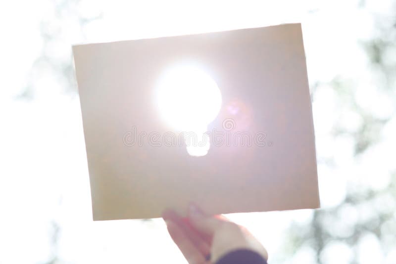 Light bulb metaphor stock image. Image of paper, idea - 74350481