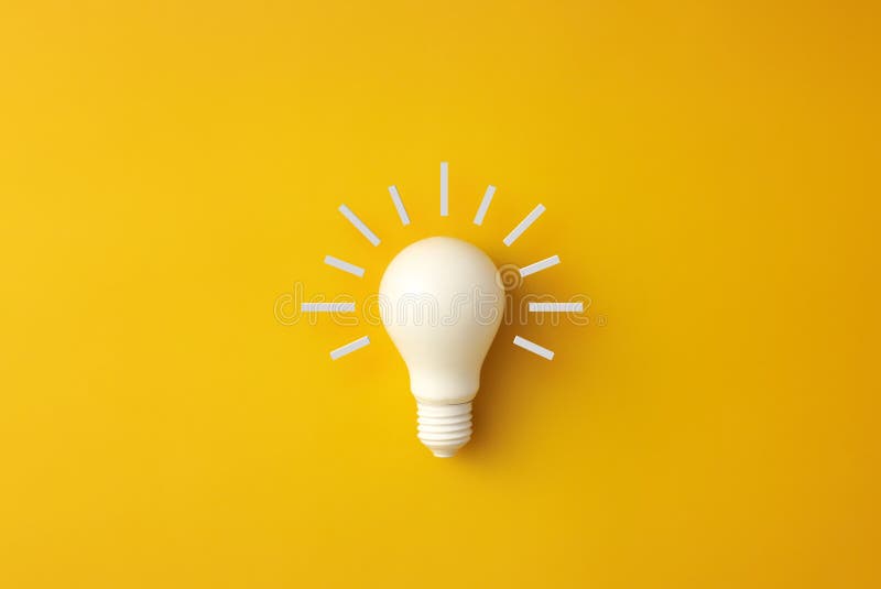 Light Bulb, Idea Innovation Concept Stock Image - Image of lamp ...