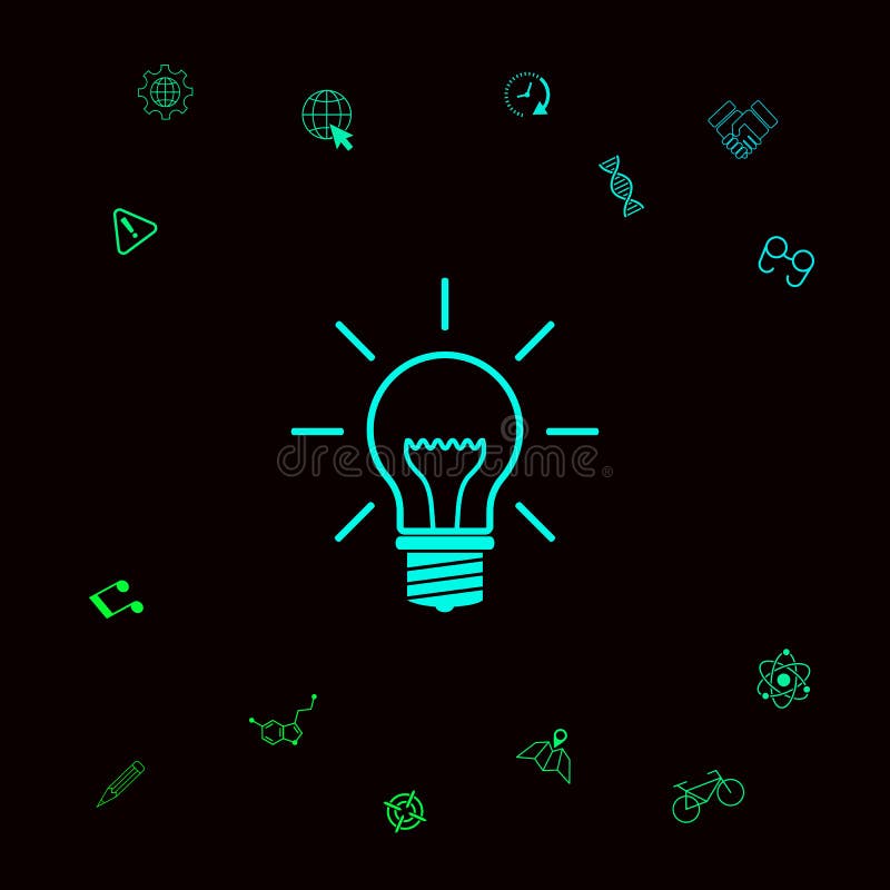 Light Bulb - New Ideas . Graphic Elements for Your Designt Stock Vector ...