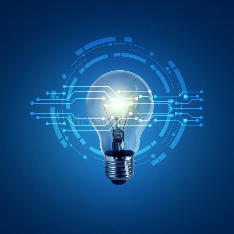 Light Bulb in, New Ideas with Innovative Technology and Creativity ...