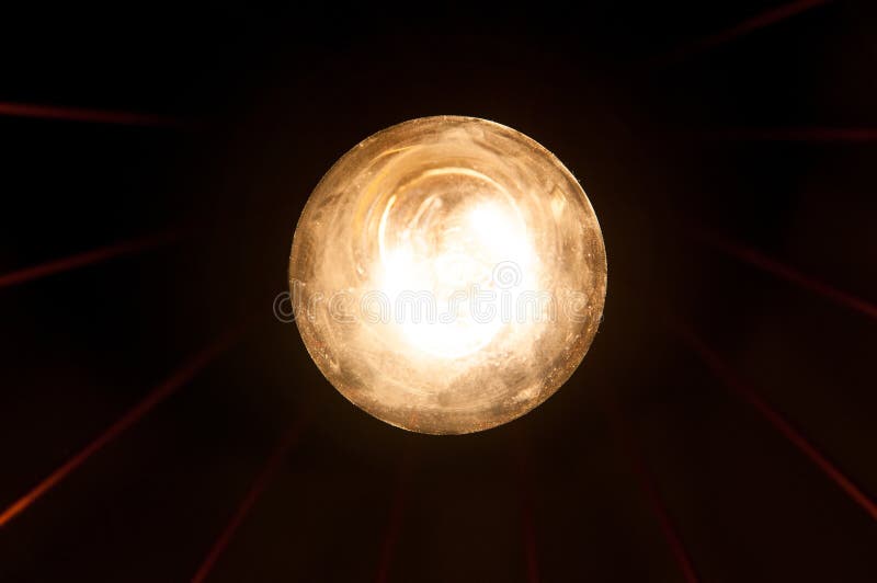 Light bulb and rays stock photo. Image of connection - 62126796