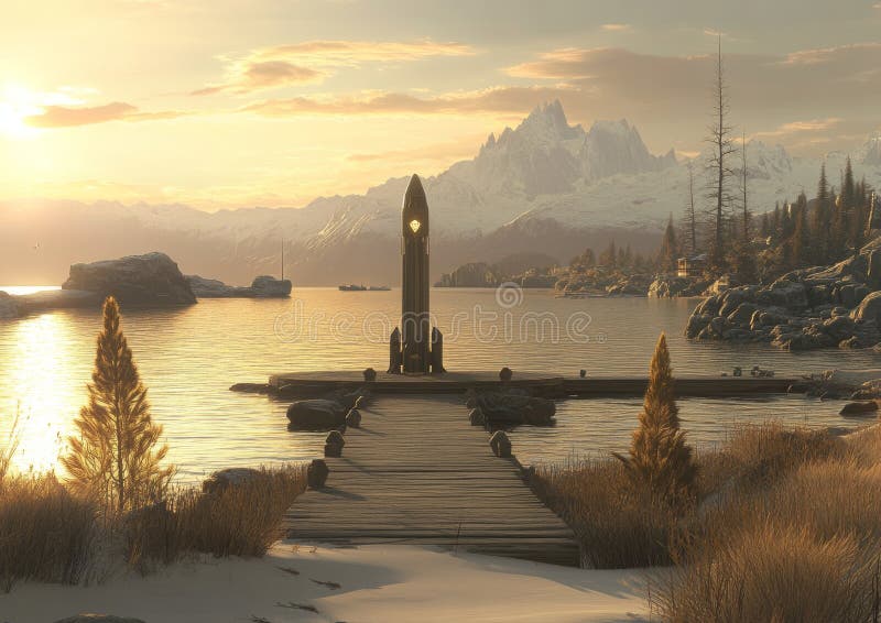 Light Bulb Rocket Launch Stock Photo Represents a Groundbreaking Idea ...