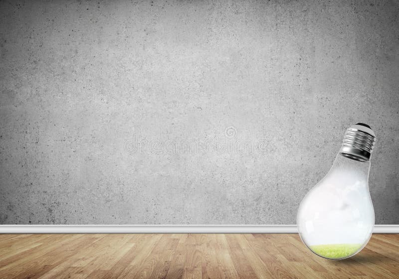 Light bulb in room stock image. Image of bulb, lightbulb - 81936929