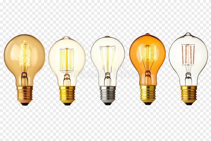 Light bulb set stock image. Illustration of strategy - 341481515