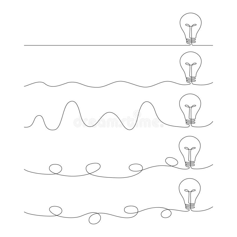 One Line Drawing Brainstorm Stock Illustrations – 637 One Line Drawing ...