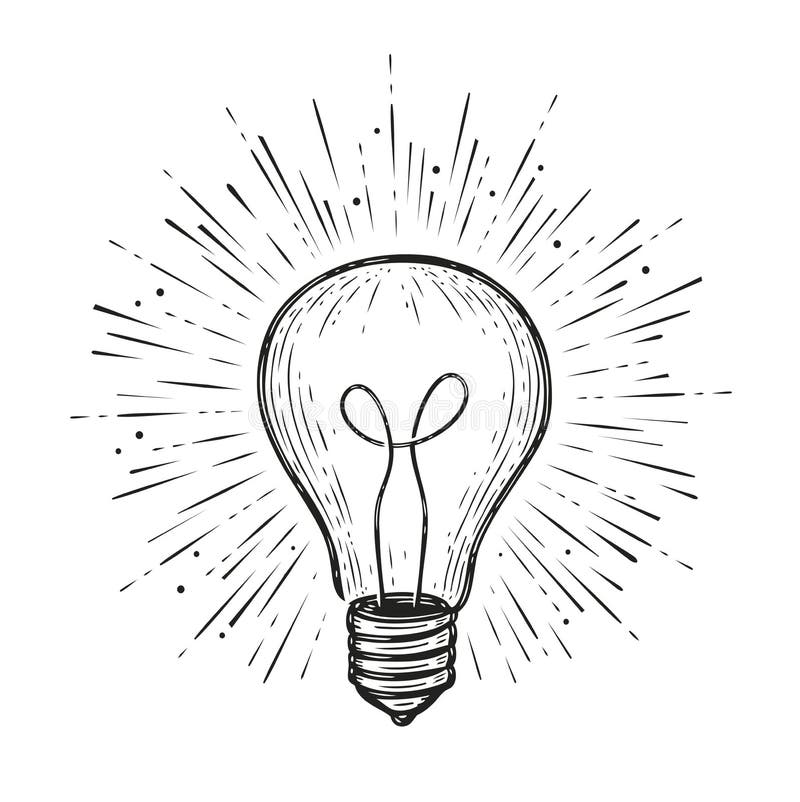 Light Bulb Symbol. Electricity, Innovation, Idea Vector Stock Vector ... Light Bulb Symbol. Electricity, Innovation, Idea Vector Stock Vector ...