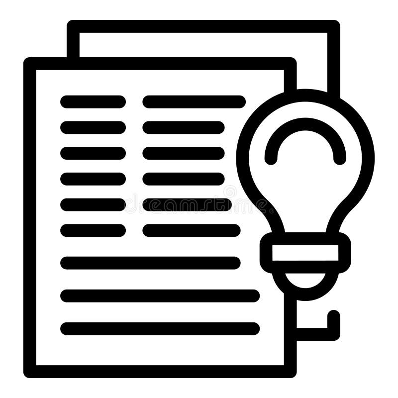 Light Bulb Shining Next To Paper Representing Innovative Idea ...