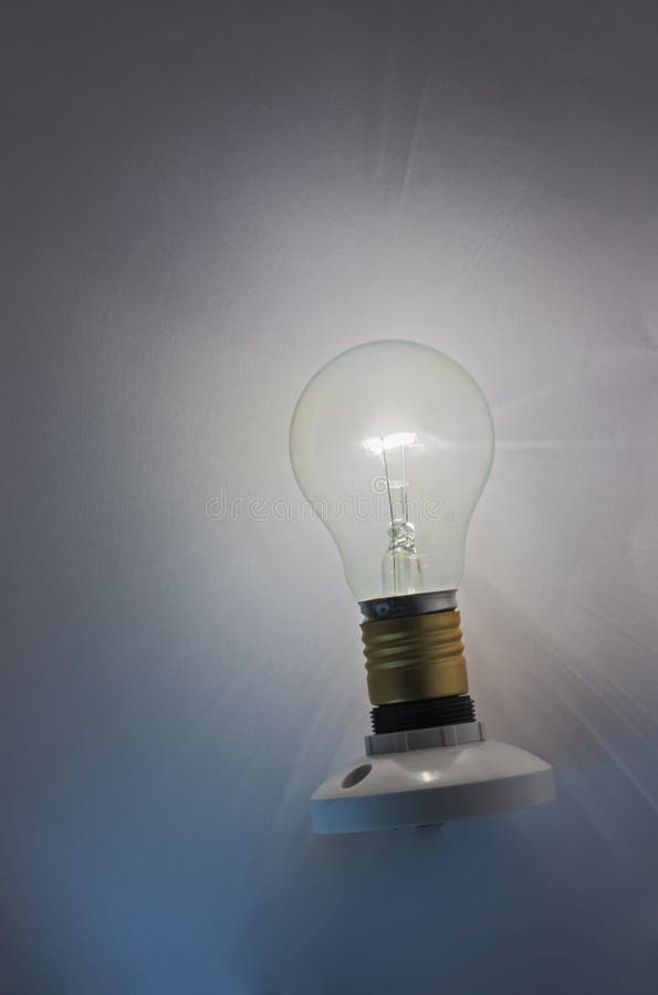 Light bulb shining stock image. Image of glow, generation - 33291809