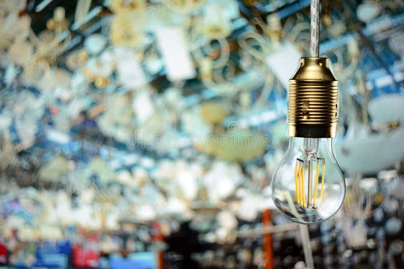 Light bulb shop stock photo. Image of background, concept - 77453838