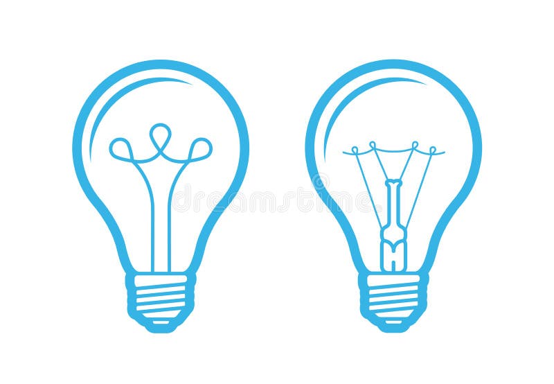 Light Bulb, Symbol. Electricity Innovation Idea Vector Illustration ... Light Bulb, Symbol. Electricity Innovation Idea Vector Illustration ...
