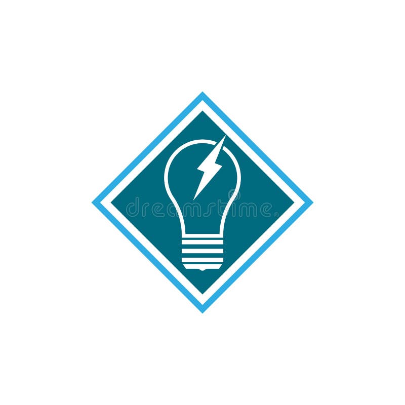 Light bulb symbol icon stock vector. Illustration of symbol - 151801797
