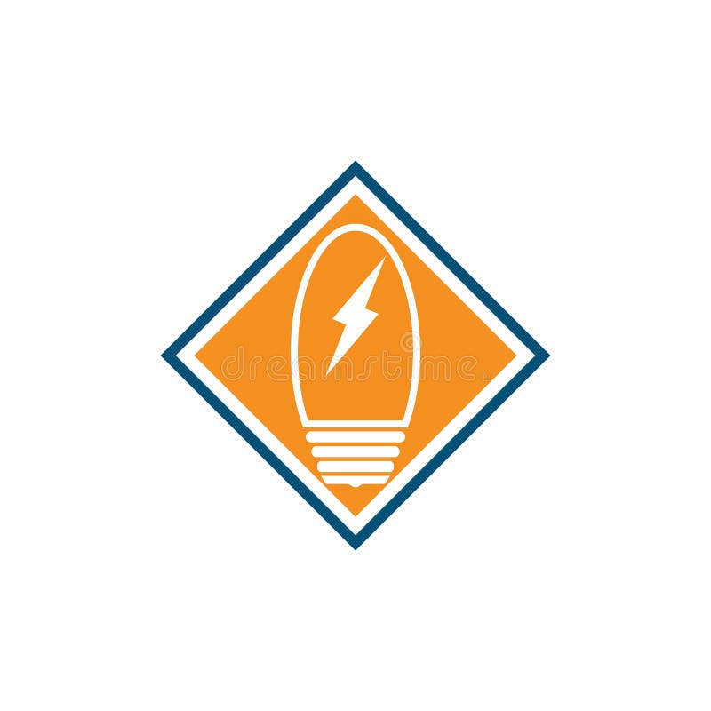 Light bulb symbol icon stock vector. Illustration of imagination ...
