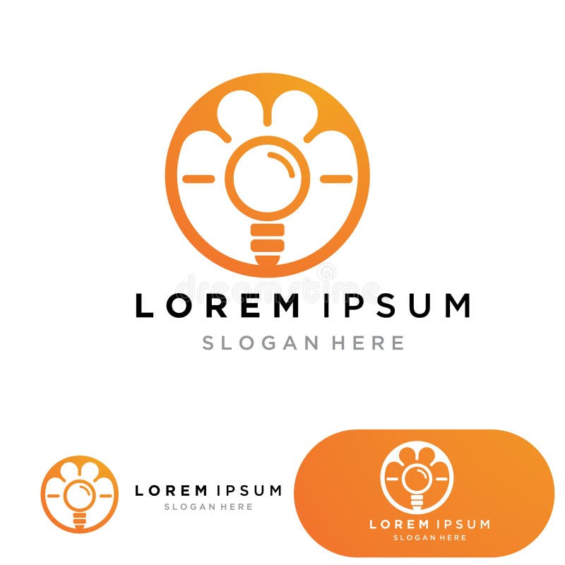 Light bulb symbol icon stock vector. Illustration of energy - 272384677