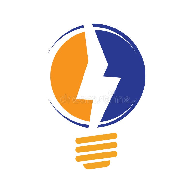 Light bulb symbol icon stock vector. Illustration of design - 193377854