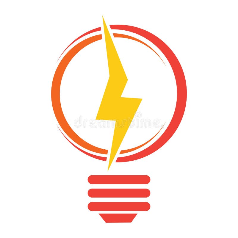 Light bulb symbol icon stock vector. Illustration of vector - 193377930