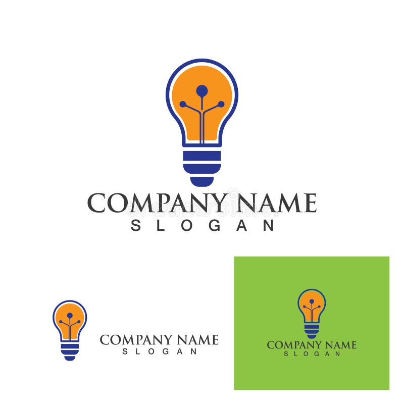 Light bulb symbol icon stock vector. Illustration of electricity ...