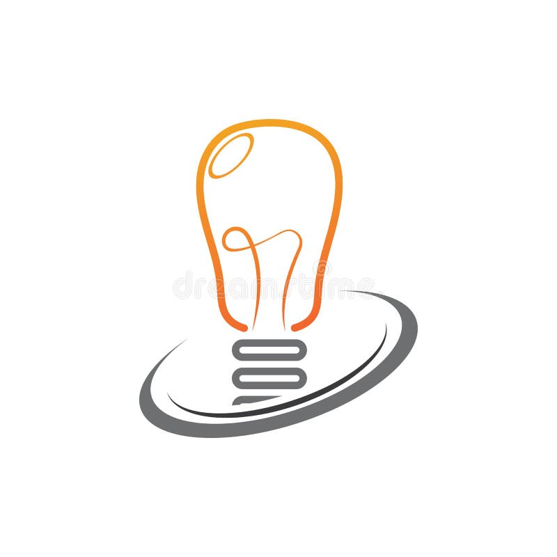 Light bulb symbol icon stock vector. Illustration of creativity - 248719701