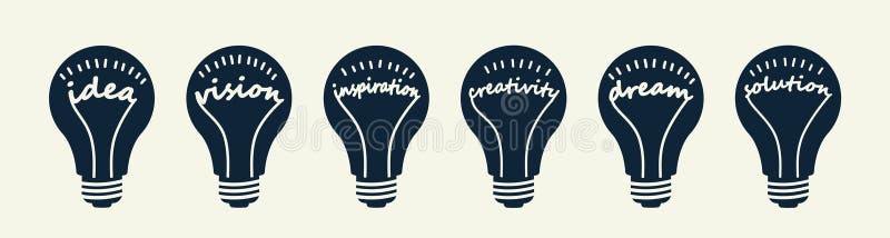 Light Bulb Symbol. Idea, Quick Tips Concept. Stock Vector ...