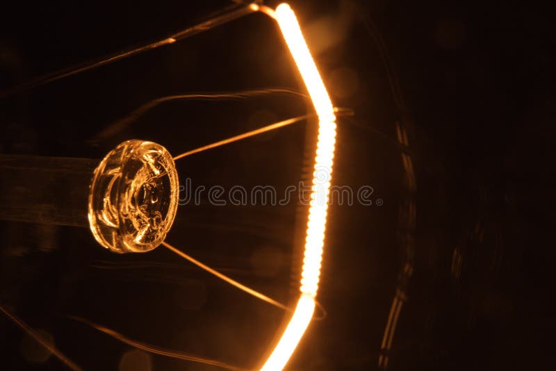 Light Bulb Turns on and Off Stock Photo - Image of glass, imagination ...