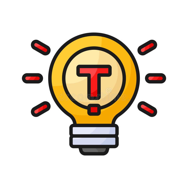 Light Bulb Vector Design, Quick Tips Icon Design Stock Vector ...