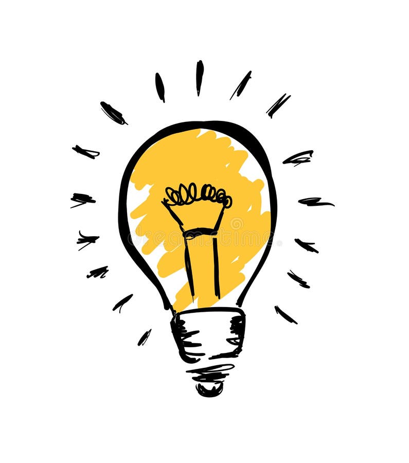 Light bulb vector stock vector. Illustration of digital - 50938036